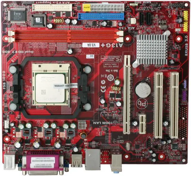 PC CHIPS A13G+ AMD LE1150 Core Speed: 2000MHz L1 Cache Size: 128KB L2 ...
