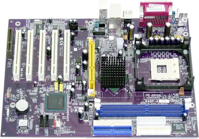 ECS /848P-A Socket 478 ATX Intel Motherboard - Newegg.com