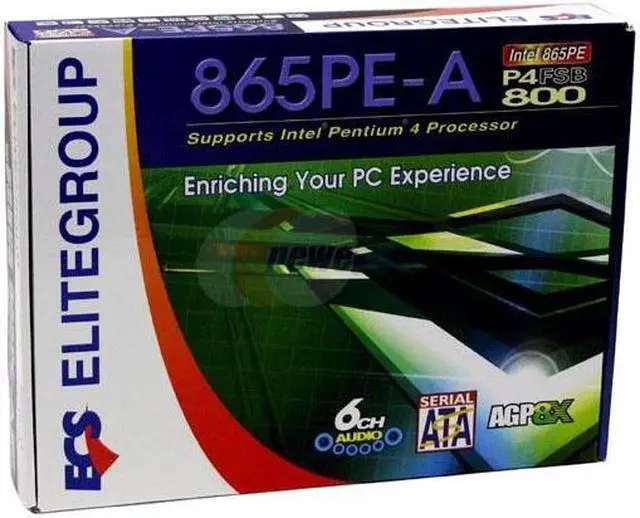 ECS 865PE-A (1.2) Socket 478 ATX Intel Motherboard - Newegg.com