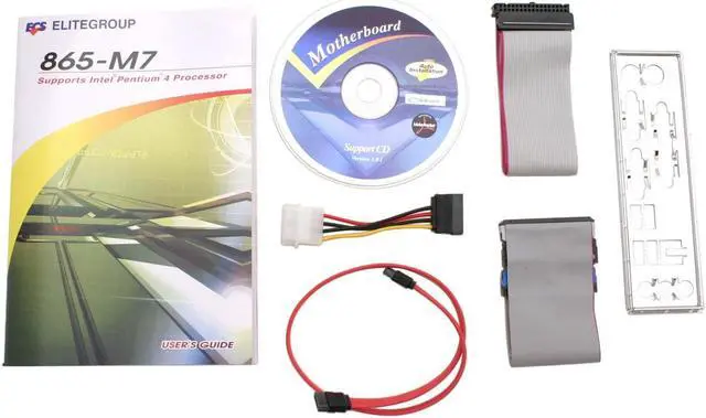 Open Box: ECS 865-M7 LGA 775 Micro ATX Intel Motherboard - Newegg.com