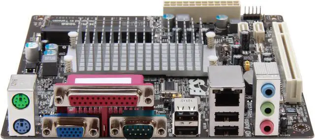 ECS CDC-I/D2500(1.0) Intel Atom D2500 Mini ITX Motherboard / CPU Combo ...