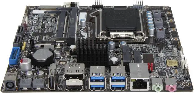 ECS H87H3-TI(V1.0) LGA 1150 Thin Mini-ITX Intel Motherboard - Newegg.com