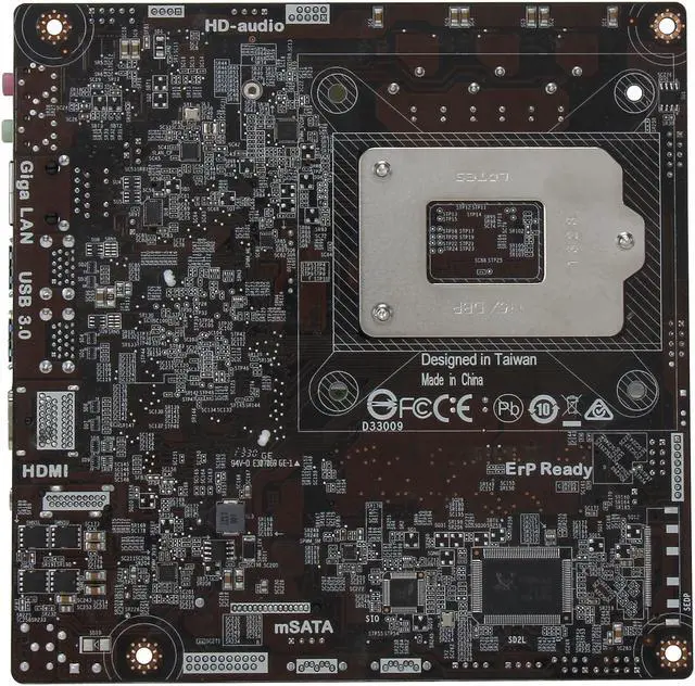 ECS H87H3-TI(V1.0) LGA 1150 Thin Mini-ITX Intel Motherboard - Newegg.com