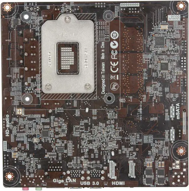 ECS Q77H2-TI(V1.0A) LGA 1155 Thin Mini-ITX Intel Motherboard - Newegg.com