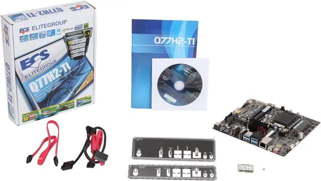 ECS Q77H2-TI(V1.0A) LGA 1155 Thin Mini-ITX Intel Motherboard - Newegg.com