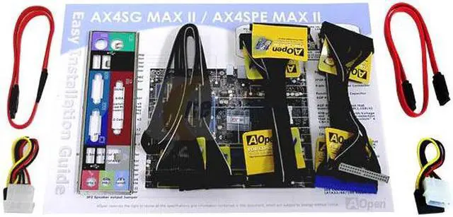 AOpen AX4SPE MAX II Socket 478 ATX Intel Motherboard - Newegg.com
