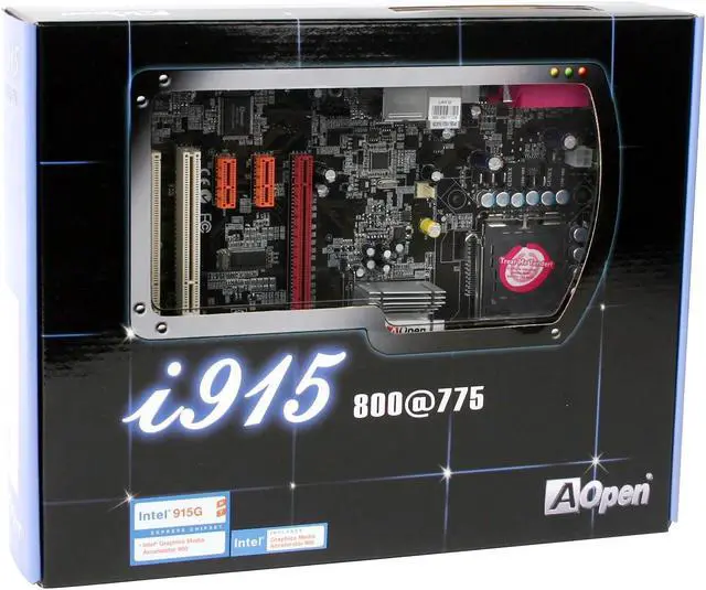 Open Box: AOpen i915Ga-E LGA 775 ATX Intel Motherboard - Newegg.com