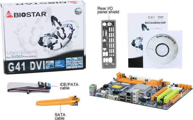 BIOSTAR G41DVI LGA 775 Micro ATX Intel Motherboard - Newegg.com