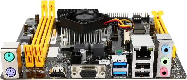 AMD A68N-5200 AMD Fusion APU A6-5200 Quad-Core Processor Mini ITX ...