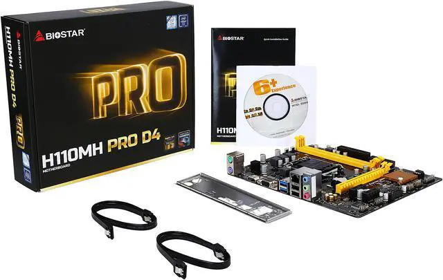 BIOSTAR H110MH PRO D4 LGA 1151 Micro ATX Intel Motherboard - Newegg.com