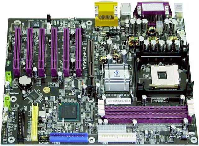 SOYO SY-P4I 845PE Socket 478 ATX Intel Motherboard - Newegg.com