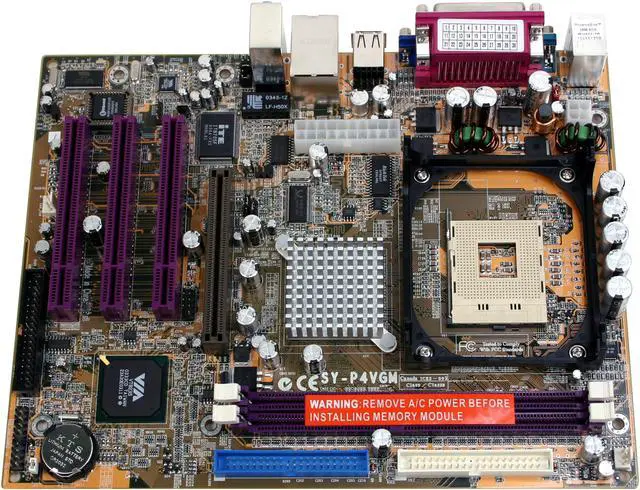 SOYO P4M266A Socket 478 Micro ATX Intel Motherboard - Newegg.com