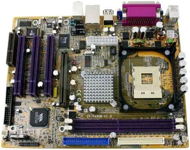 Open Box: SOYO SY-P4VGM 1.0 Socket 478 Micro ATX Intel Motherboard ...