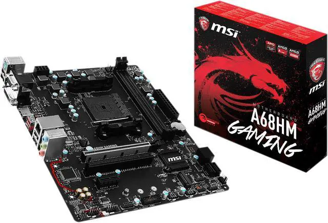 MSI A68HM GAMING FM2+ / FM2 Micro ATX Motherboards - AMD - Newegg.com