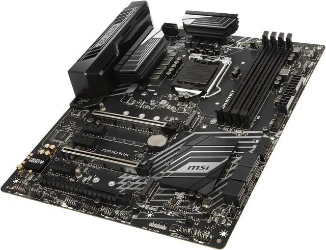 Open Box: MSI Z370 SLI PLUS LGA 1151 (300 Series) ATX Intel Motherboard ...