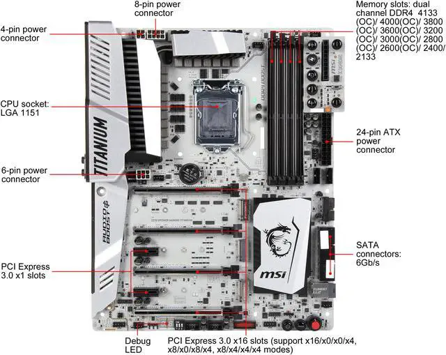 Refurbished: MSI Z270 XPOWER GAMING TITANIUM LGA 1151 ATX Intel ...