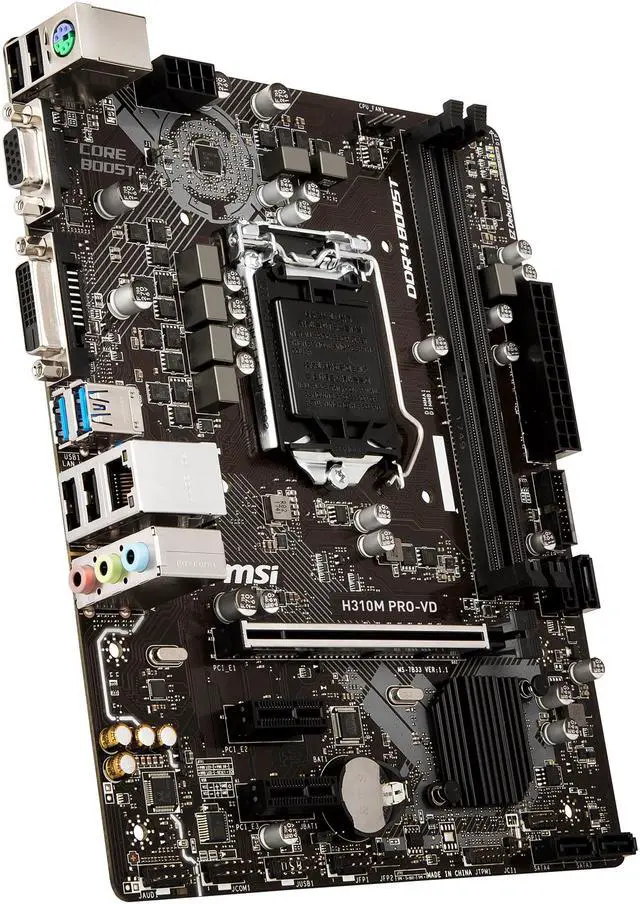 Used - Like New: MSI H310M PRO-VD LGA 1151 (300 Series) Micro ATX Intel Motherboard - Newegg.com