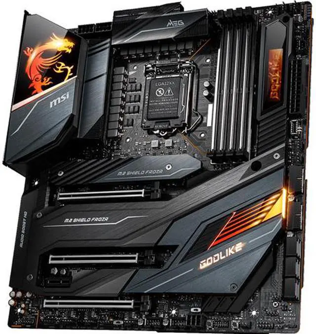 MSI MEG Z490 GODLIKE LGA 1200 Extended ATX Intel Motherboard - Newegg.com