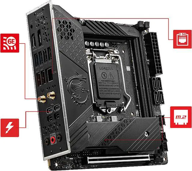 MSI MEG Z590I UNIFY LGA 1200 Mini ITX Intel Motherboard - Newegg.com