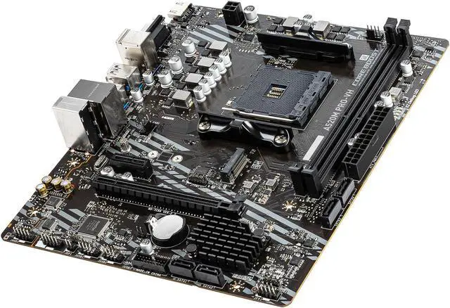 Open Box: MSI A520M PRO-VH AM4 Micro ATX AMD Motherboard - Newegg.com