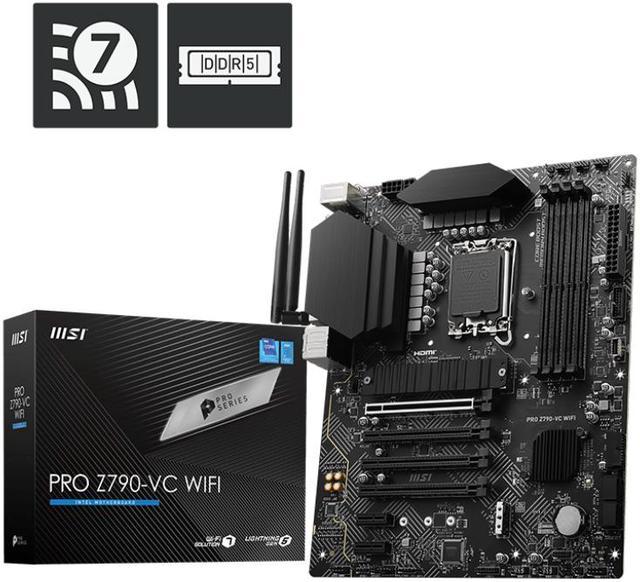 MSI PRO Series PRO Z790-VC WIFI LGA 1700 DDR5 Intel Z790 Wi MSI PRO Series PRO Z790-VC WIFI LGA 1700 DDR5 Intel Z790 Wi