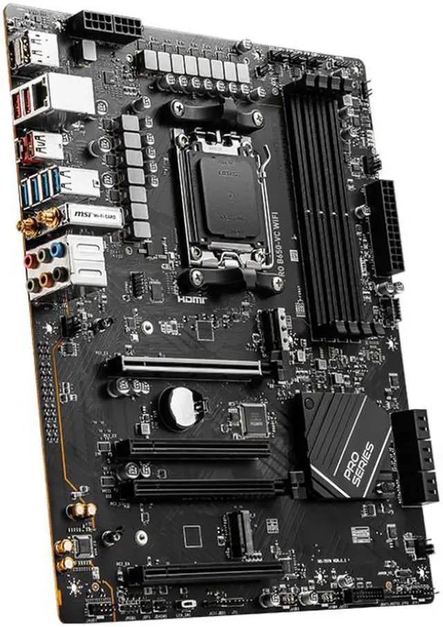 Open Box: MSI PRO PRO B650-VC WIFI AM5 AMD B650 SATA 6Gb/s DDR5 ATX (22 ...