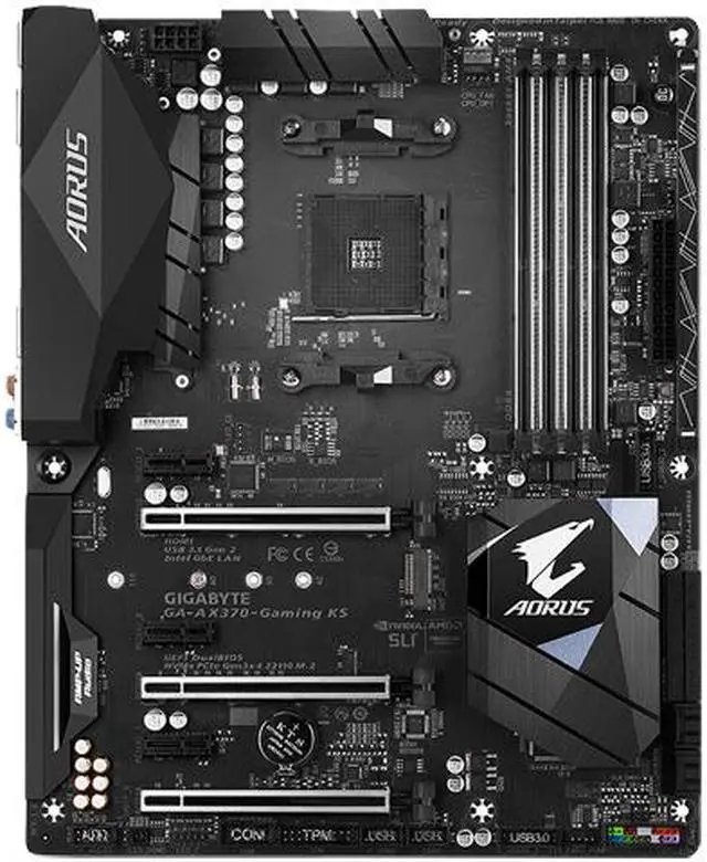 GIGABYTE GA-AX370-GAMING K5 AM4 ATX AMD Motherboard - Newegg.com