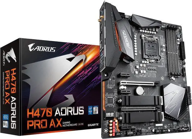 GIGABYTE H470 AORUS PRO AX LGA 1200 ATX Intel Motherboard - Newegg.com