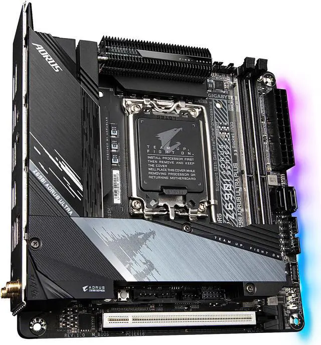 Open Box: GIGABYTE Z690I AORUS ULTRA PLUS LGA 1700 Intel Z690 Mini-ITX ...