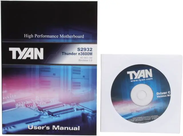 TYAN S2932G2NR-E Thunder n3600M Dual 1207(F) NVIDIA nForce Professional 3600 Extended ATX Dual ...