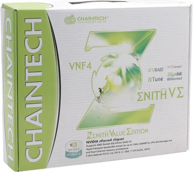 CHAINTECH VNF4 939 ATX AMD Motherboard - Newegg.com