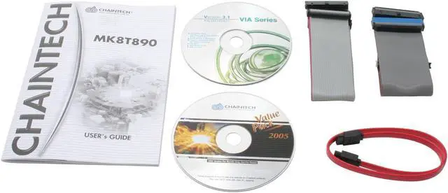 Open Box: CHAINTECH MBAV-MK8T890 754 Micro ATX AMD Motherboard - Newegg.com