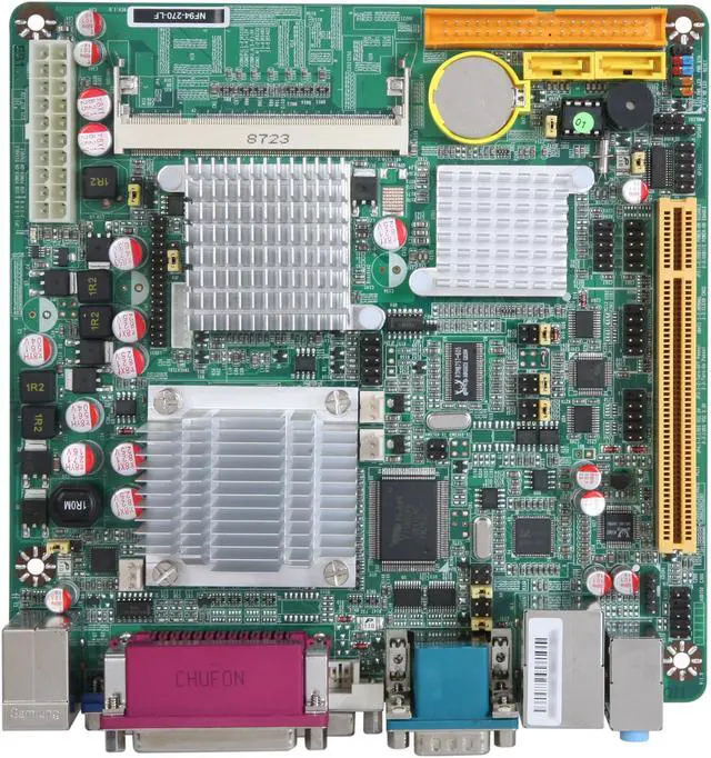 Open Box: JetWay JNF94-270-LF Intel Atom N270 1.6GHz Mini ITX ...