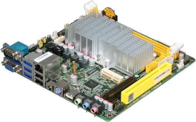 JetWay JNF96FL-510-LF Intel Atom D510 Mini ITX Motherboard / CPU Combo ...