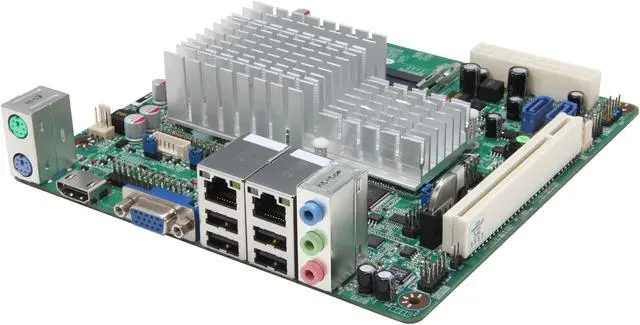 JetWay JNC9KDL-2550 Intel Atom D2550 Mini ITX Motherboard / CPU Combo ...