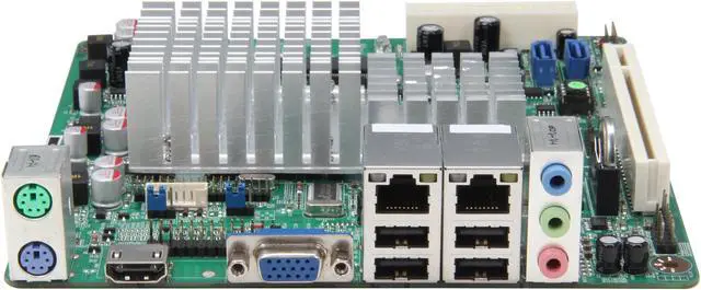 JetWay JNC9KDL-2550 Intel Atom D2550 Mini ITX Motherboard / CPU Combo ...