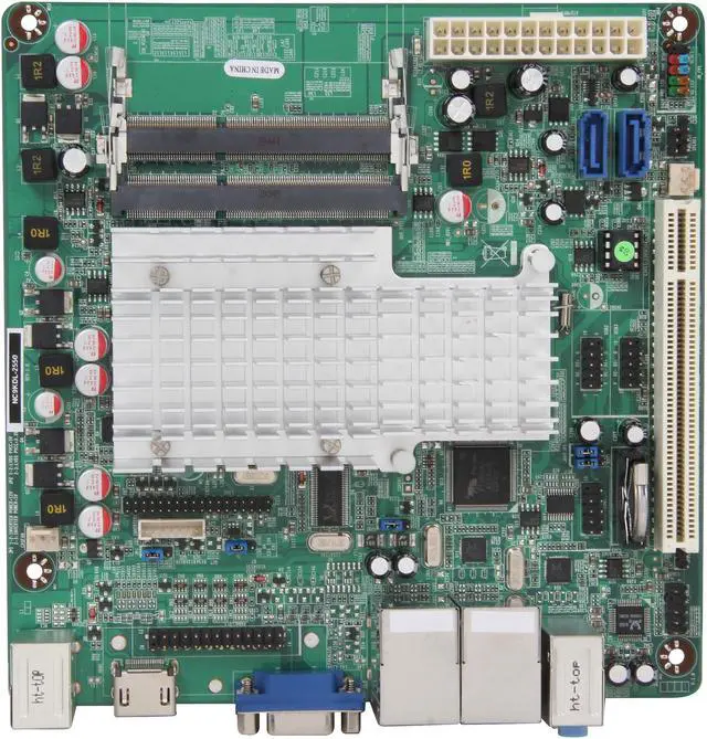 JetWay JNC9KDL-2550 Intel Atom D2550 Mini ITX Motherboard / CPU Combo - Newegg.com