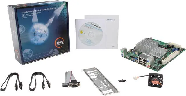 JetWay JNC9KDL-2550 Intel Atom D2550 Mini ITX Motherboard / CPU Combo - Newegg.com