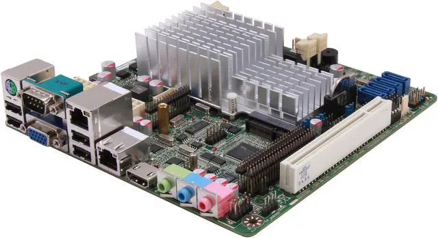 JetWay JNF9D-2550 Intel Atom D2550 (1.86GHz, Dual-Core) Mini ITX ...