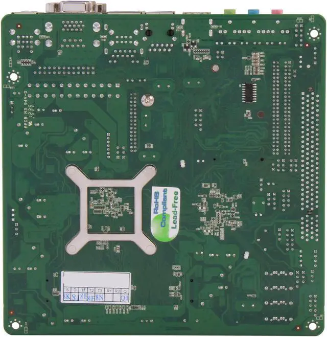 JetWay JNF9D-2550 Intel Atom D2550 (1.86GHz, Dual-Core) Mini ITX ...