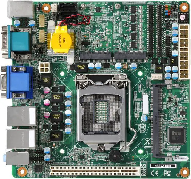JetWay JNFS6Z-IH81 LGA 1150 Mini ITX Motherboards - Intel - Newegg.com