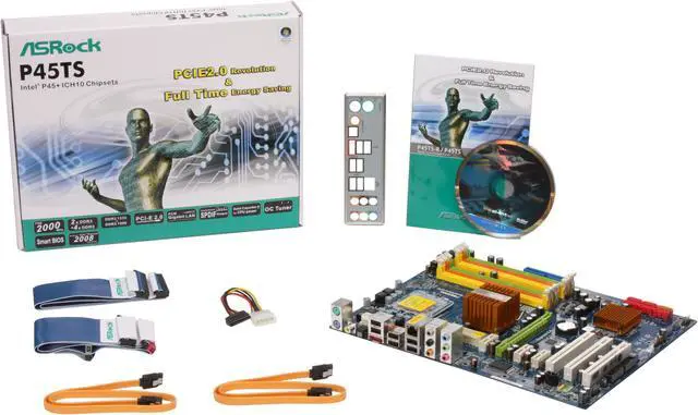 ASRock P45TS LGA 775 ATX Intel Motherboard - Newegg.com