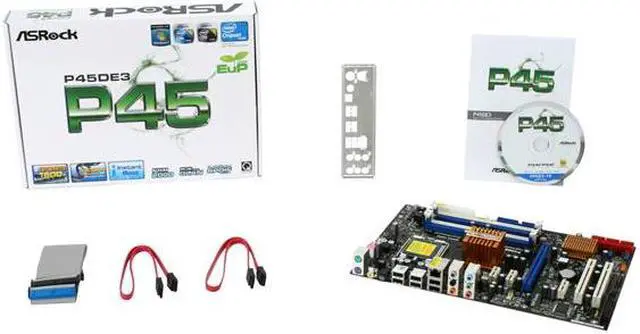 ASRock P45DE3 LGA 775 ATX Intel Motherboard - Newegg.com
