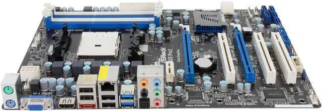 ASRock A55 PRO3 FM1 ATX AMD Motherboard - Newegg.com