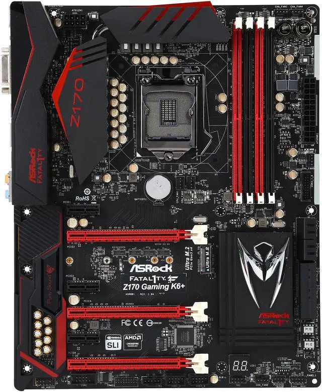 ASRock ASRock Fatal1ty Gaming Z170 Gaming K6+ LGA 1151 ATX Intel ...