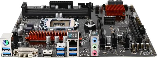 Open Box: ASRock H170M Pro4S LGA 1151 Micro ATX Intel Motherboard ...