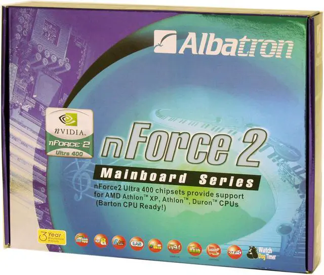 Open Box: Albatron KX18D PRO 462(A) ATX AMD Motherboard - Newegg.com