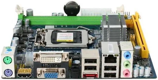 Open Box: Giada MI-H55-01 LGA 1156 Mini ITX Intel Motherboard - Newegg.com