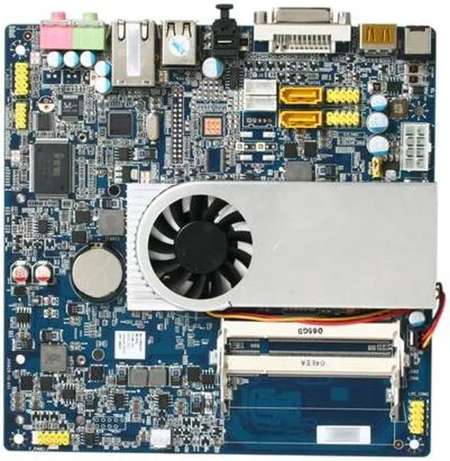 Giada MI-ION2-01 NVIDIA ION2 D525 Atom NM10 HDMI+DVI Thin ITX ...