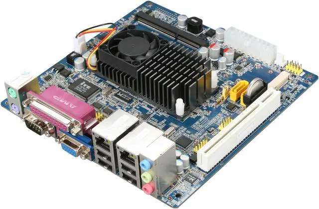 Giada MI-D525-01 Intel Atom D525 1.8G Dual Core NM10 Dual LAN PCI+ ...